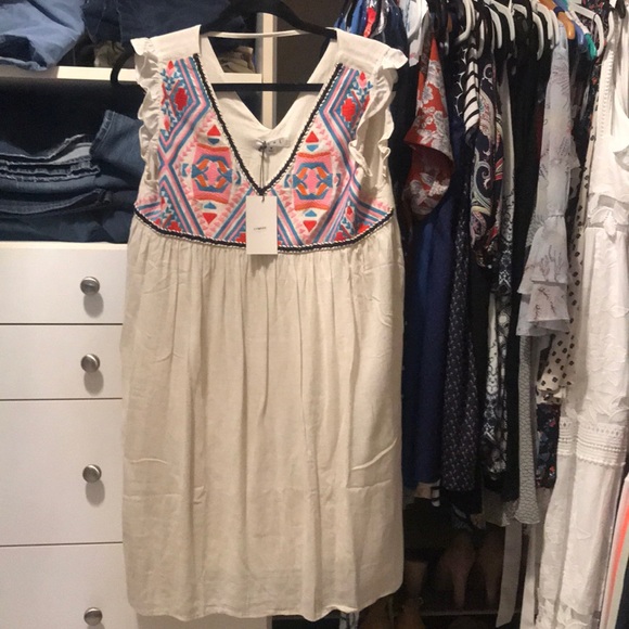 Vici | Dresses | Mesopotamia Embroidered Tunic | Poshmark